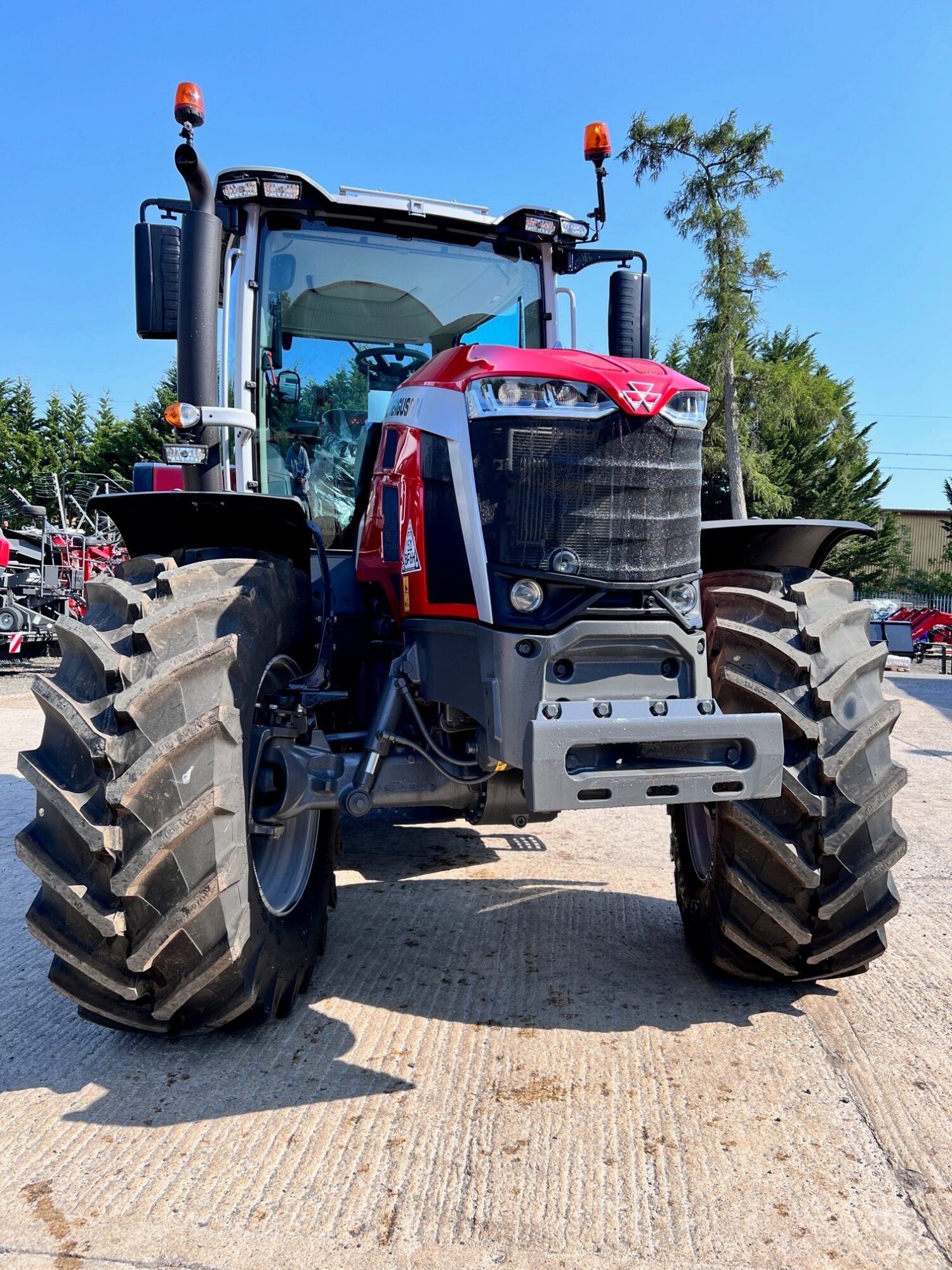 MA837098 2022 Massey Ferguson 8S.205 EFD7 4WD Tractor for Sale | FarmAds