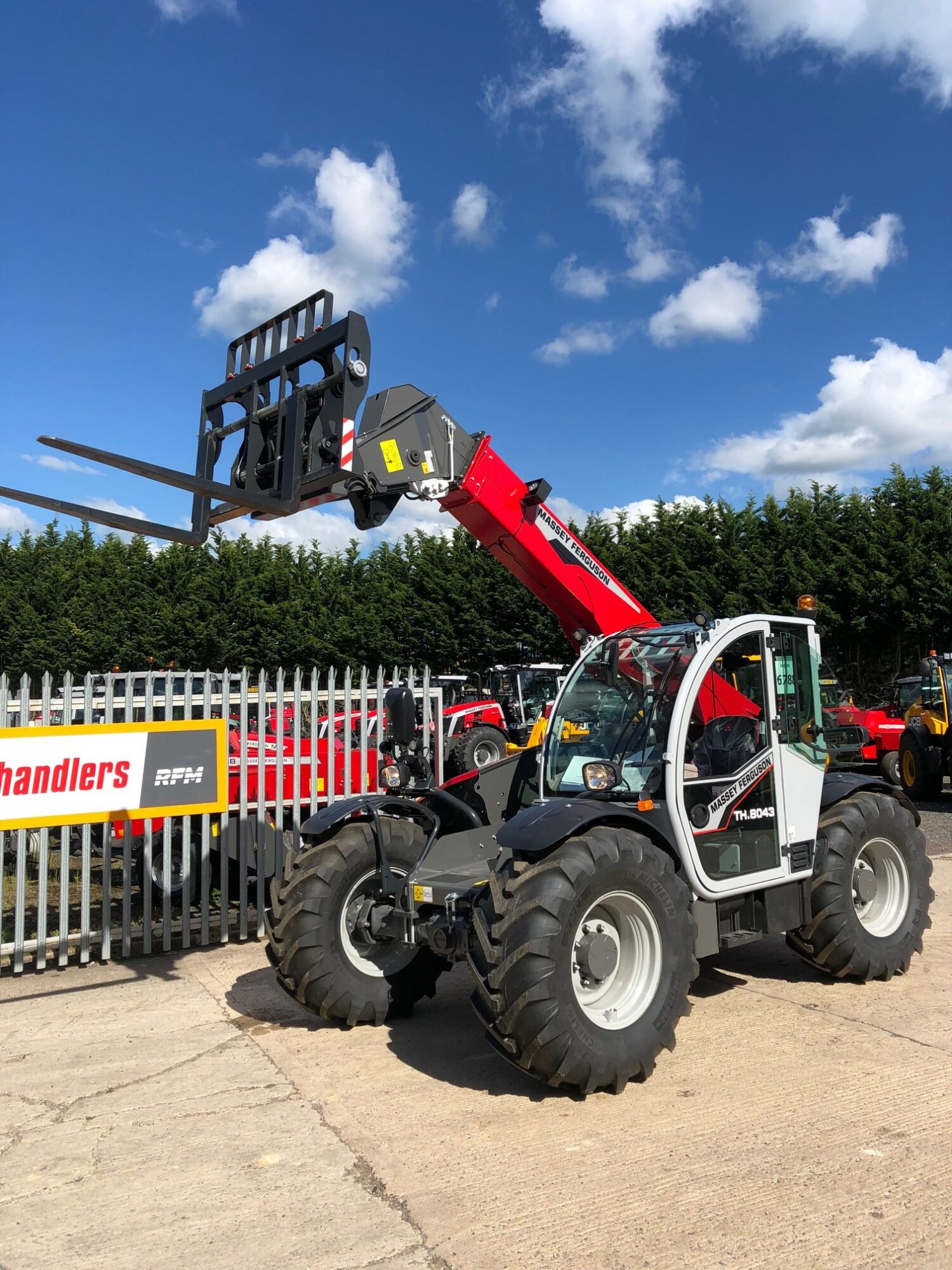MA000782 NEW MASSEY FERGUSON TH.8043 TELEHANDLER for Sale | FarmAds