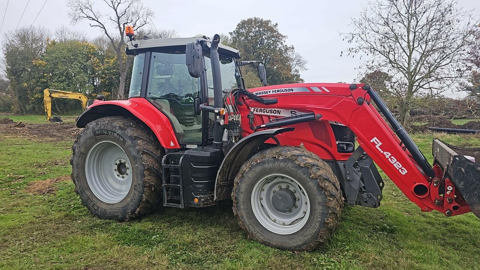 T2035877 MF7718S TRACTOR & FL4323 LOADER for Sale | FarmAds