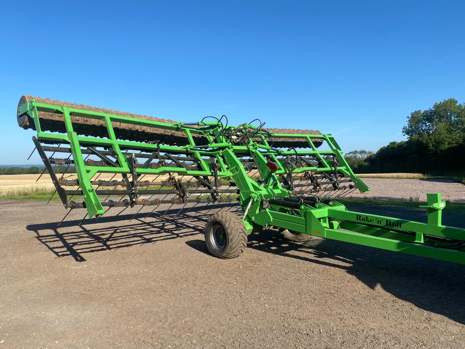 One- 2011 Tillso 8.4m Rake and Roll for Sale | FarmAds