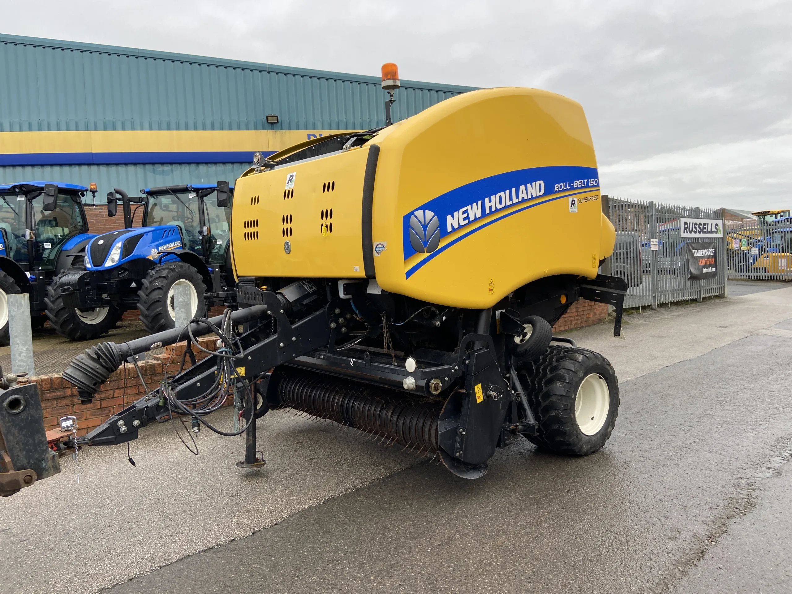 USED New Holland RB150 Round Baler For Sale for Sale | FarmAds