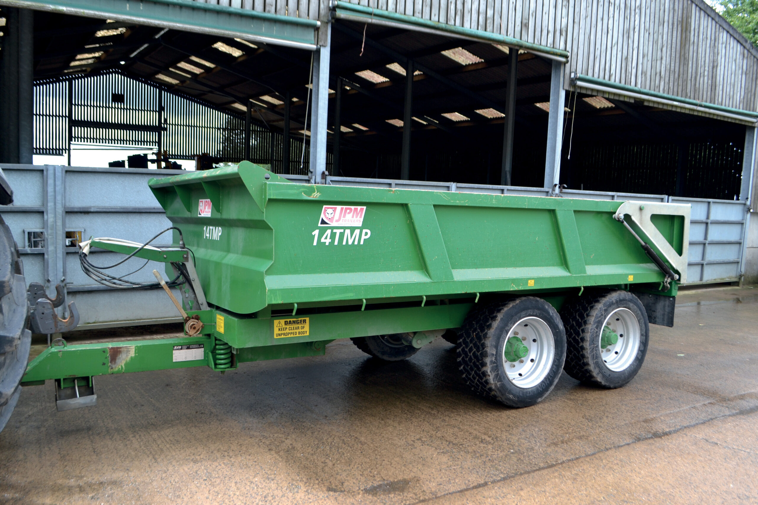 JPM 14T Low Sided Dump Trailer for Sale | FarmAds