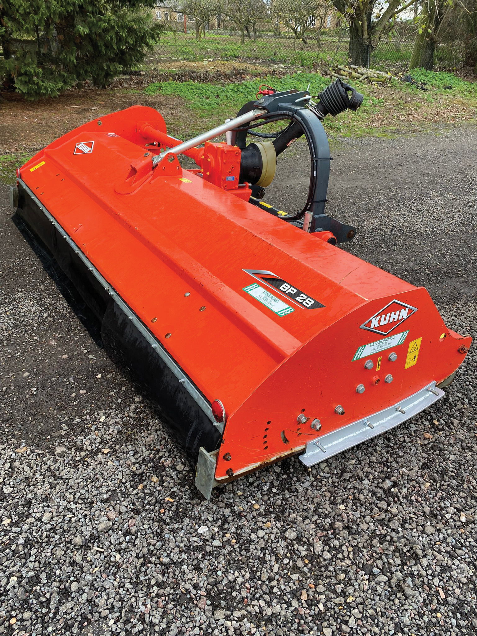 Kuhn 2.8m Hyd Side Shift Flail Mower for Sale | FarmAds
